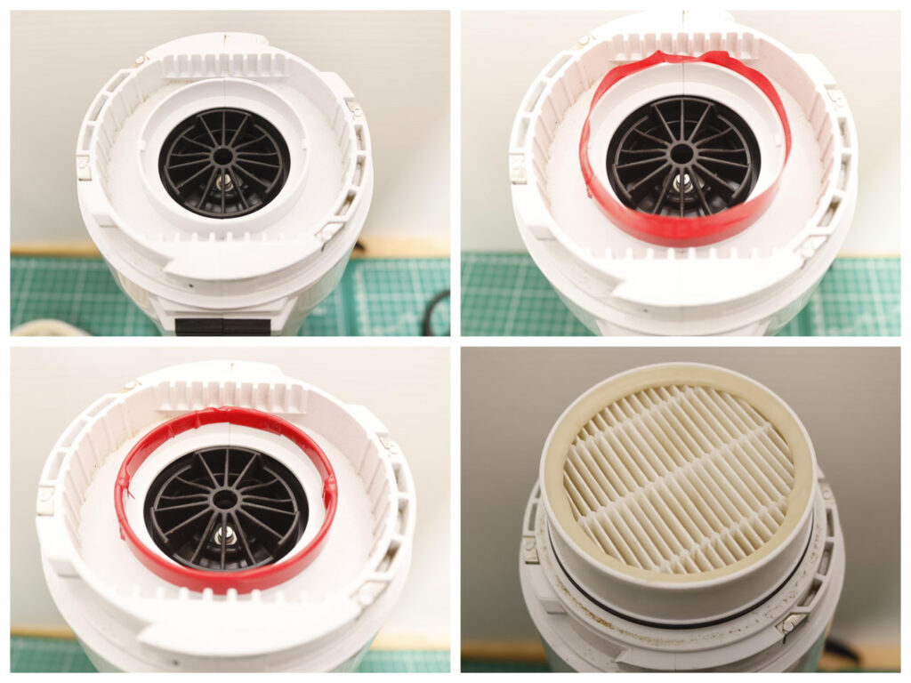 CL001GにCL003GのHEPAフィルター（A-74457）を取り付けられる？取り付ける方法と注意点 | コードレス掃除機マニアの比較サイト（マキタ菌）